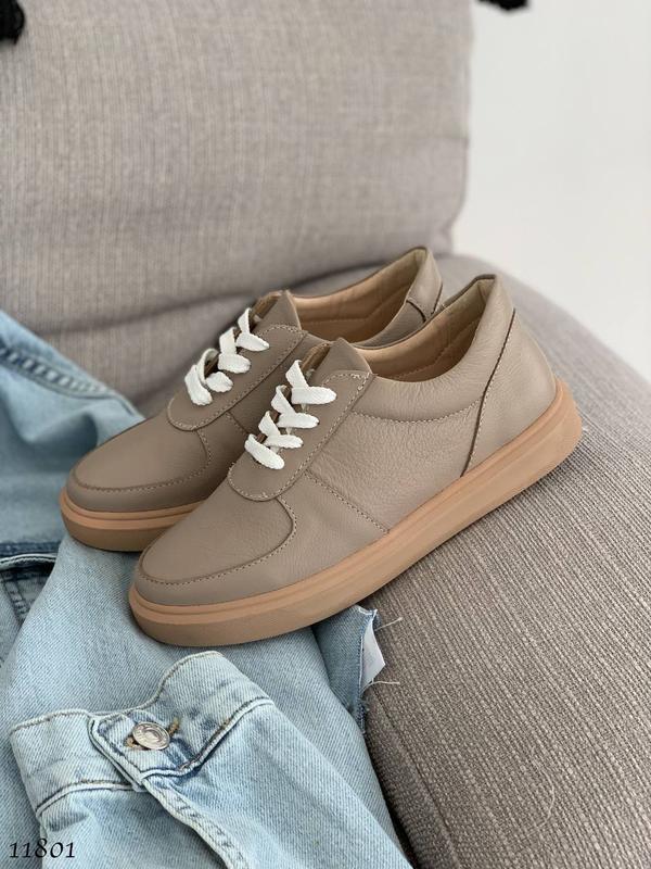 Кеди шкіра — ціна 1350 грн у каталозі Кеди Купити жіночі речі за доступною ціною на Шафі