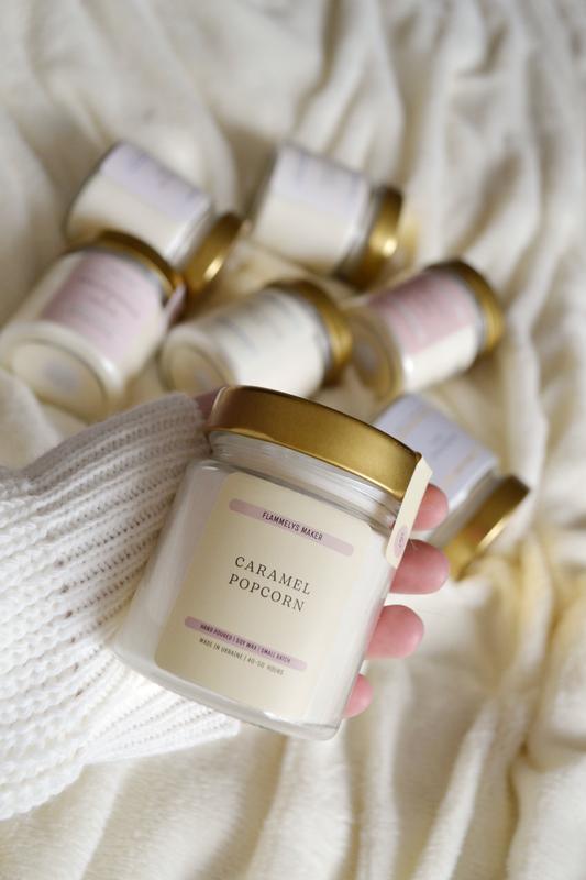 Свеча «карамельный попкорн — цена 400 грн в каталоге Свечи Купить товары для дома и быта по