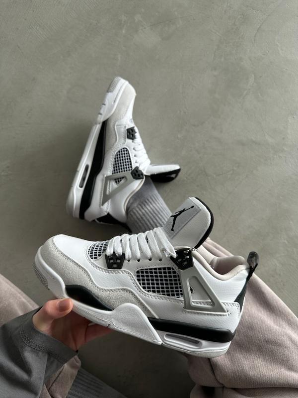 Женские кроссовки найк джордан nike jordan 4 retro “military black” ii ...