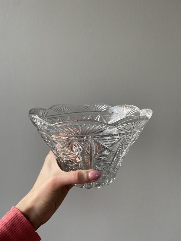 Вінтажна ваза для фруктів салатниця фруктовниця цукерниця — ціна 180 грн у каталозі Вази для