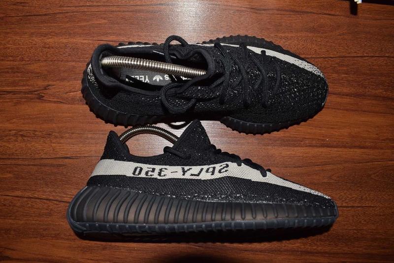 Adidas yeezy boost 350 v2 black white мужские кроссовки изи буст 700 ...