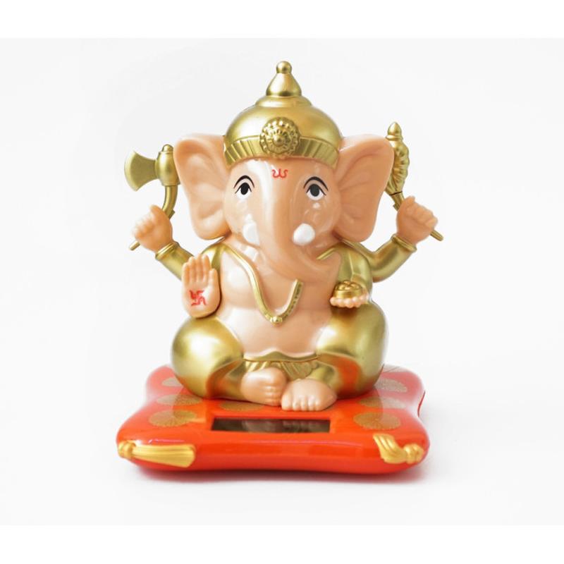 Статуетка інтерєрна ганеш на сонячній батареї фен шуй талісман — ціна 412 грн у каталозі
