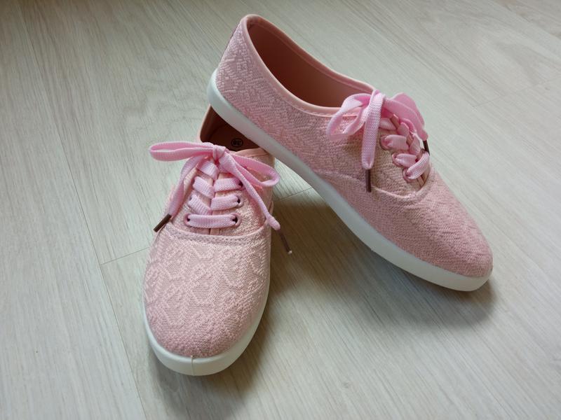 Текстильные кеды — цена 300 грн в каталоге Кеды Купить женские вещи по доступной цене на Шафе