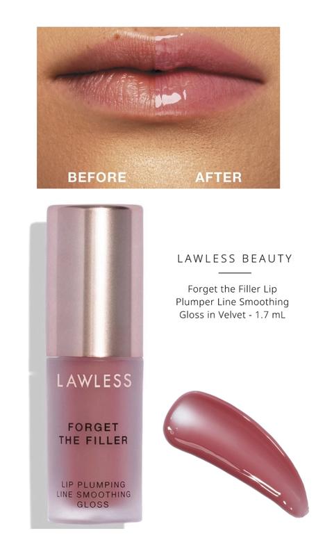 Lawless beauty - forget the filler lip plumper line smoothing gloss in ...