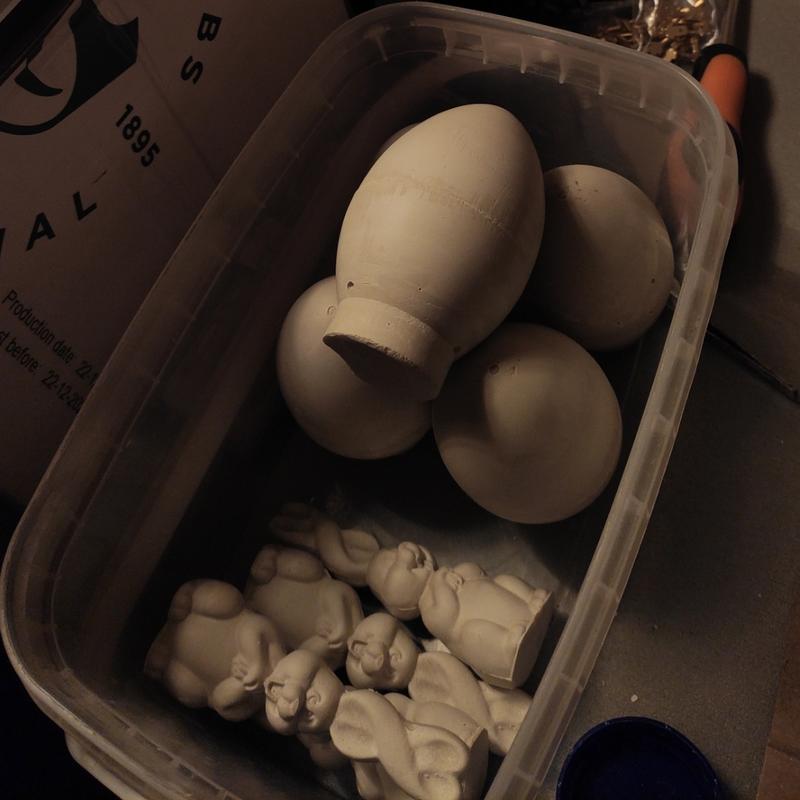 Пасхальний декор гіпсові фігурки — ціна 100 грн у каталозі Статуетки Купити товари для дому та