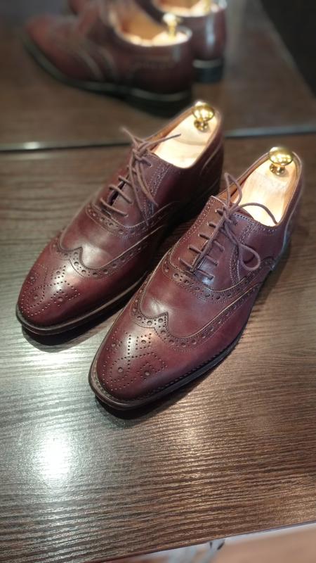Туфлі броги дербі оксворди made in portugal як loake barker, church ...