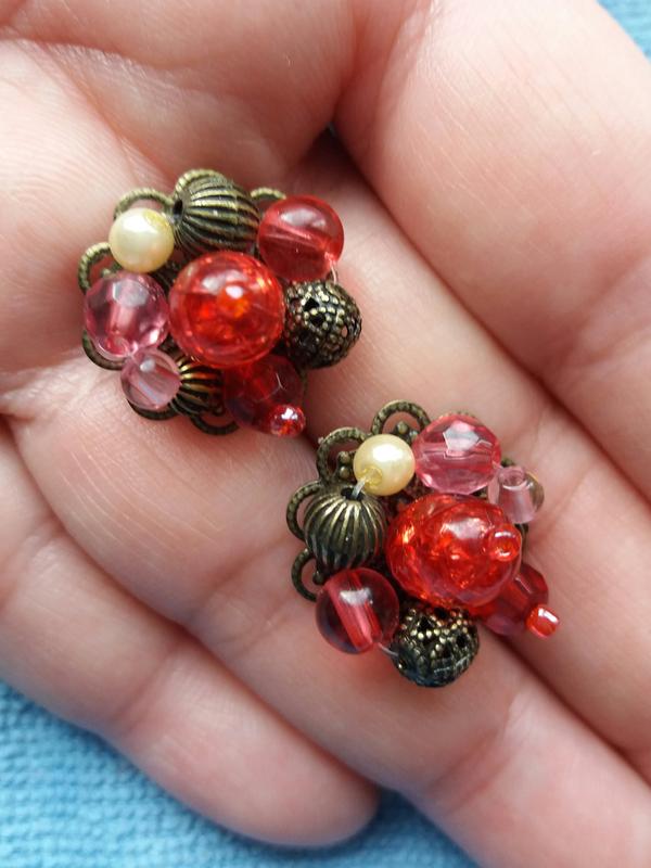 Винтажные клипсы Avon — цена 200 грн в каталоге Серьги Купить аксессуары по доступной цене на