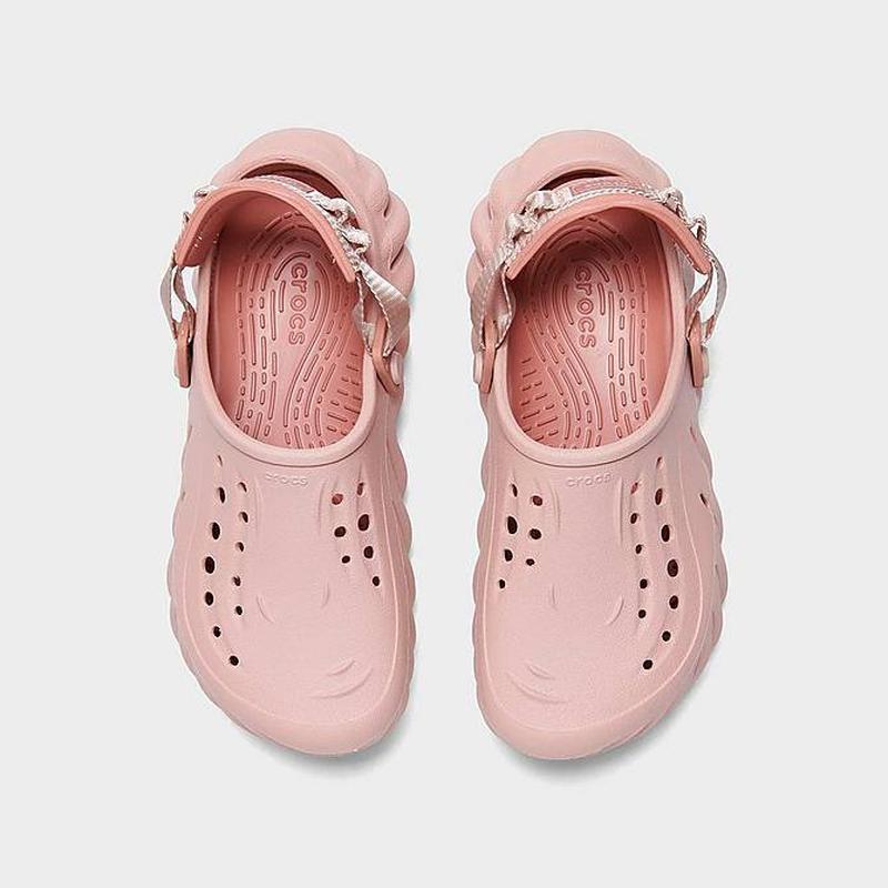 Кроксы оригинал шлепки сабо розовые crocs echo clog pink clay — цена ...