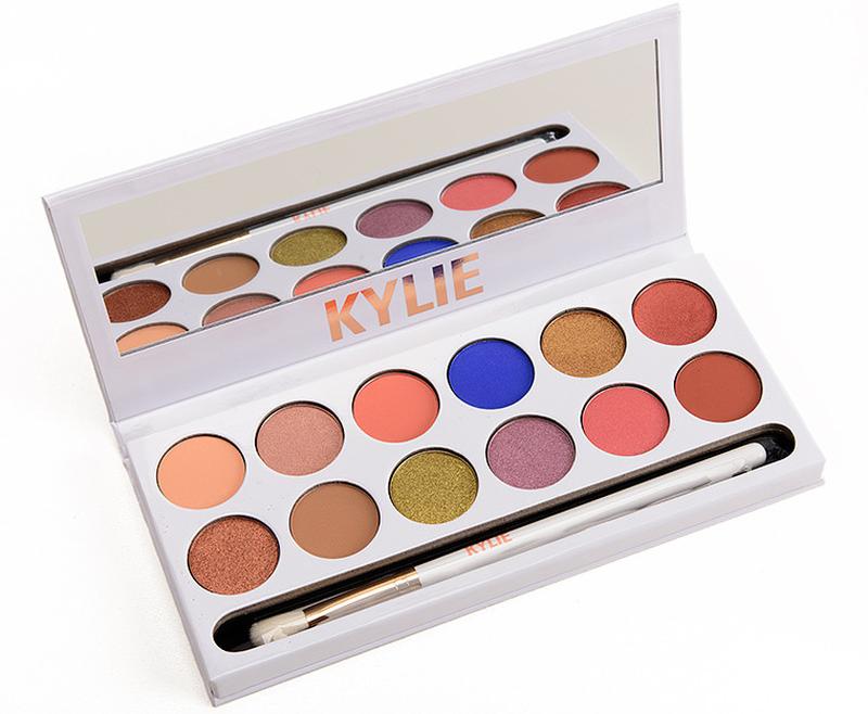 Палетка теней для век kylie cosmetics kyshadow the royal peach palette ...