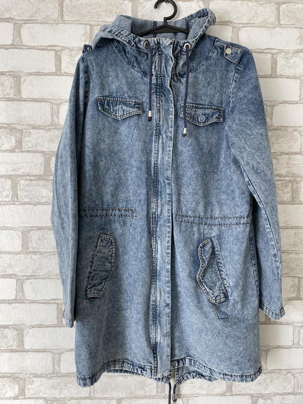 Парка джинсова — ціна 400 грн у каталозі Парки Купити жіночі речі за доступною ціною на Шафі