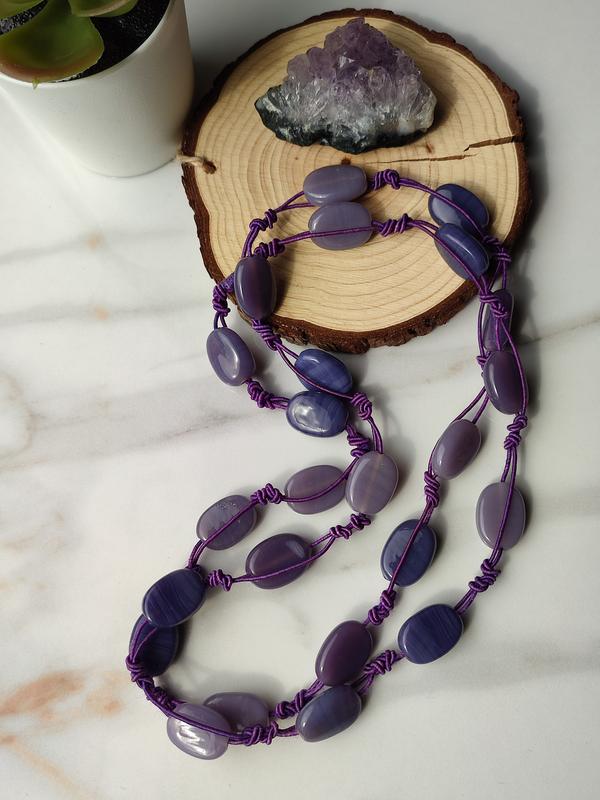 Намисто стекло — ціна 280 грн у каталозі Кольє і намиста Купити аксесуари за доступною ціною на