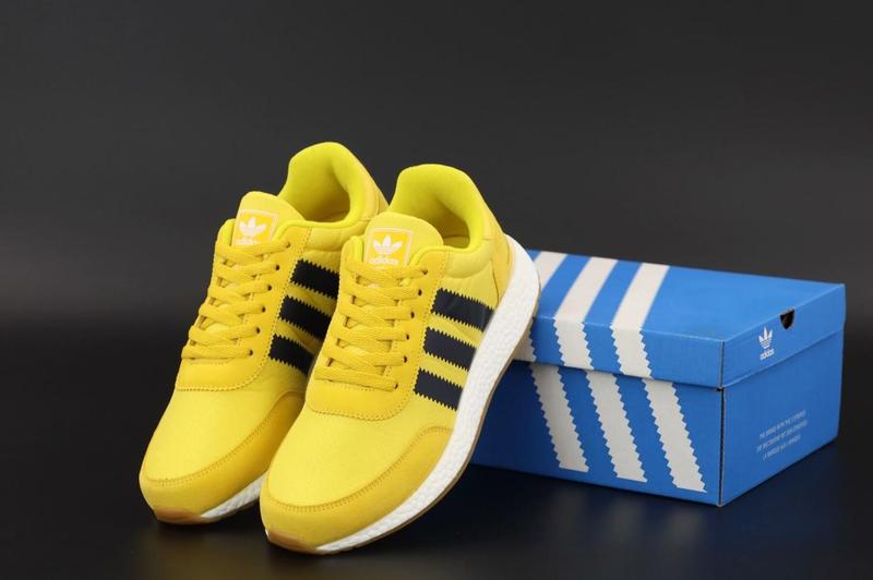 Мужские яркие кроссовки adidas iniki runner orange (мужские кроссовки ...