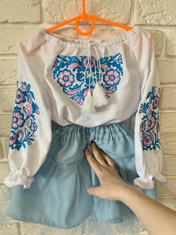 Вишиванка з юбкою — цена 400 грн в каталоге Вышиванки Купить детcкие вещи по доступной цене на