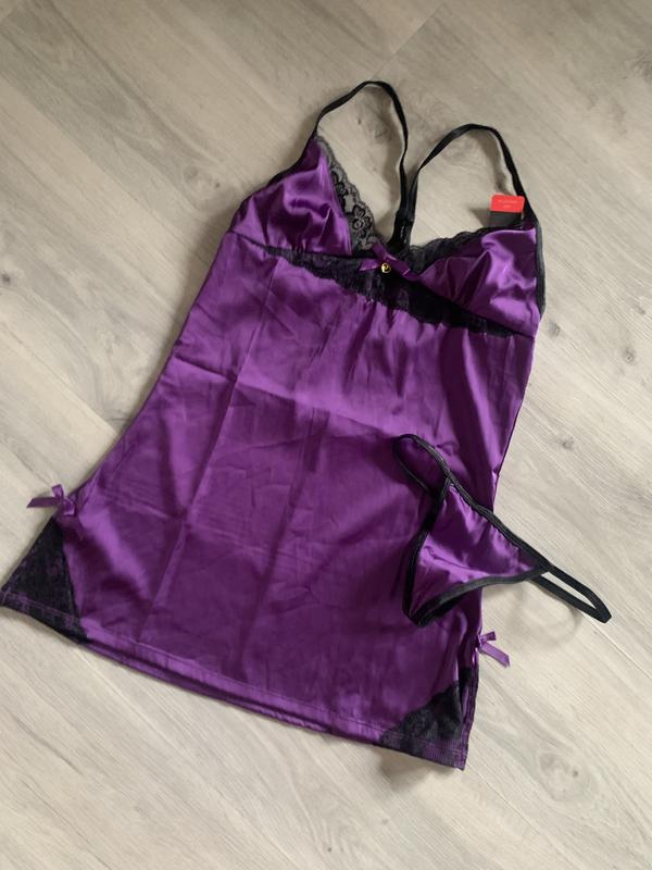 Ночная рубашка с трусиками — цена 200 грн в каталоге Пеньюары Купить женские вещи по доступной