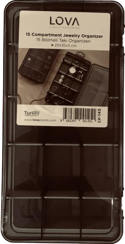 Органайзер для прикрас 15 секцій — ціна 93 грн у каталозі Органайзери Купити товари для дому та