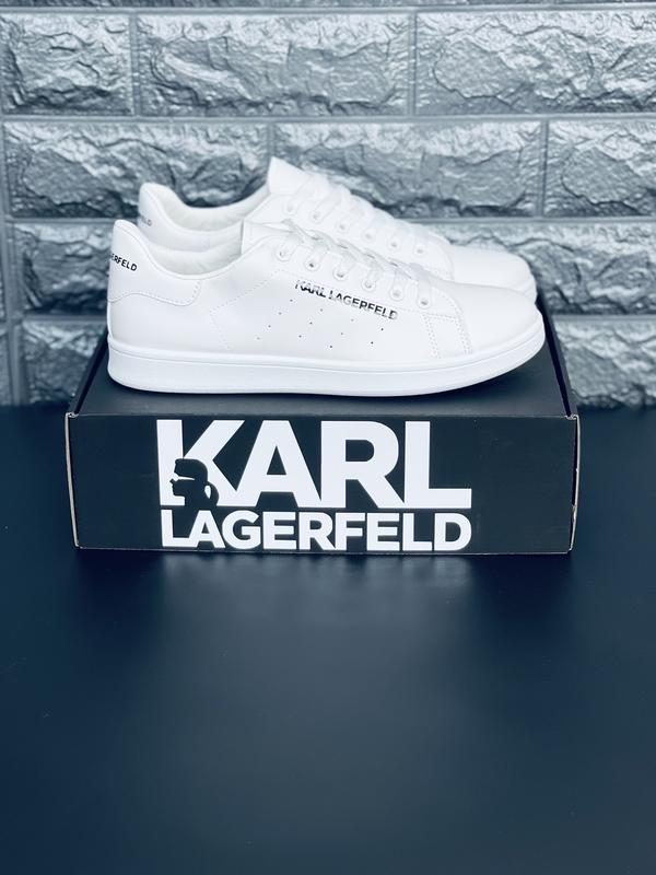 Кроссовки мужские кеды низкие стильные карл легерфельд karl legerfeld ...