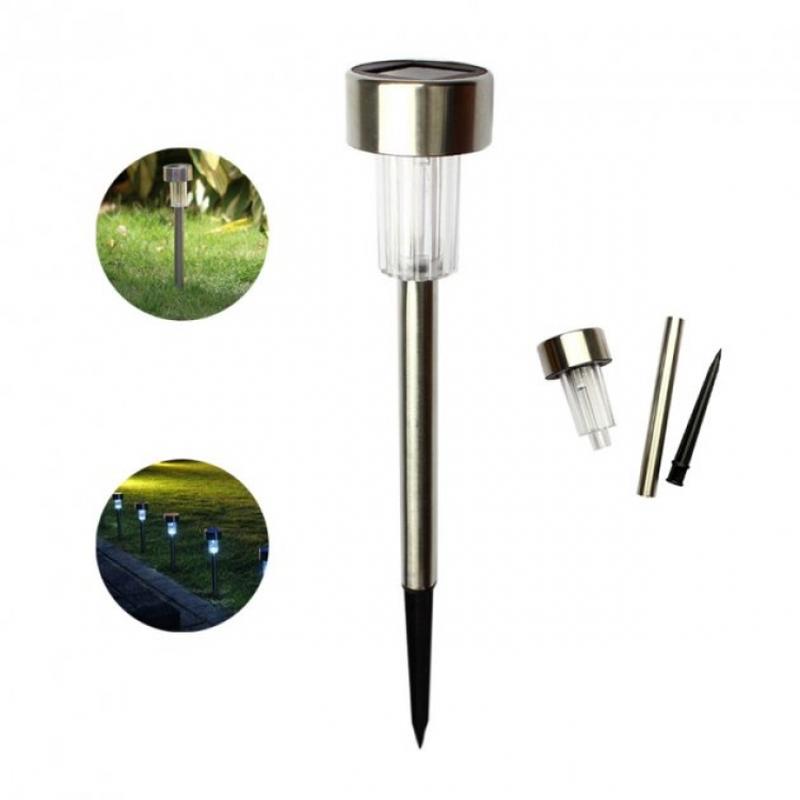 Садовий ліхтар на сонячній батареї 21 см — цена 87 грн в каталоге Уличные светильники Купить