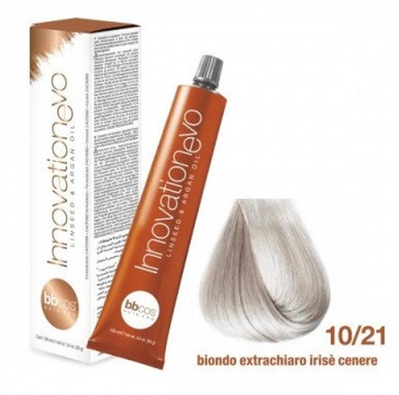 Стойкая краска для волос bbcos innovation evo hair color cream № 10/21 ...