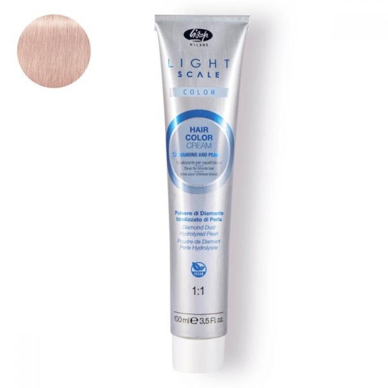 Полуперманентный краситель без аммиака lisap light scale 08 розовый ...