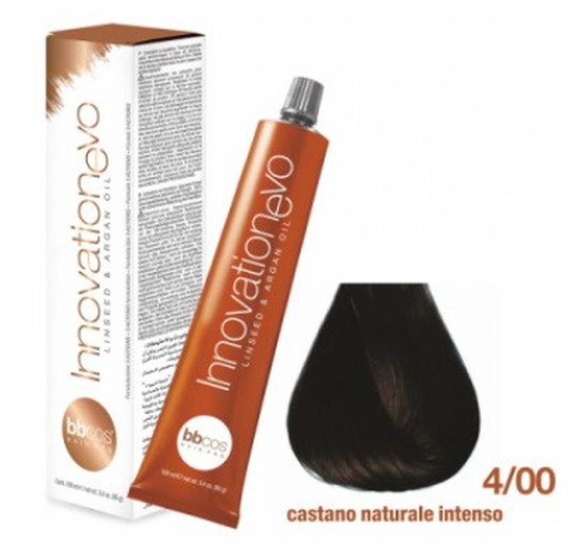 Стойкая краска для волос bbcos innovation evo hair color cream № 4/00 ...