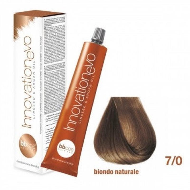 Стійка фарба для волосся bbcos innovation evo hair color cream № 7/0 ...