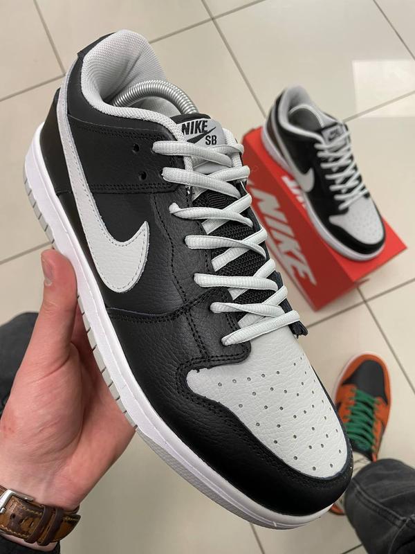 Мужские кроссовки найк натуральная кожа замша nike sb dunk low pro ...