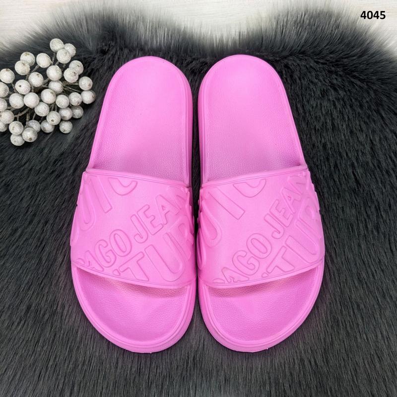 Шлепанцы женские сланцы пенковые розовые даго стиль — цена 280 грн в