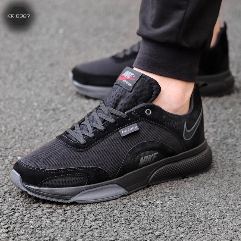 Nike кроссовки черные с сеткой 40-44р — цена 1940 грн в каталоге ...