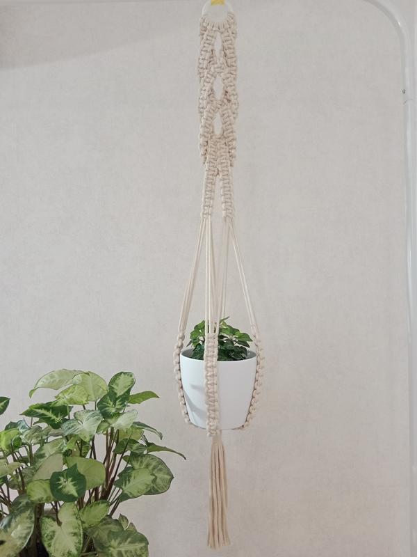 Кашпо макраме — цена 250 грн в каталоге Кашпо Купить товары для дома и быта по доступной цене на