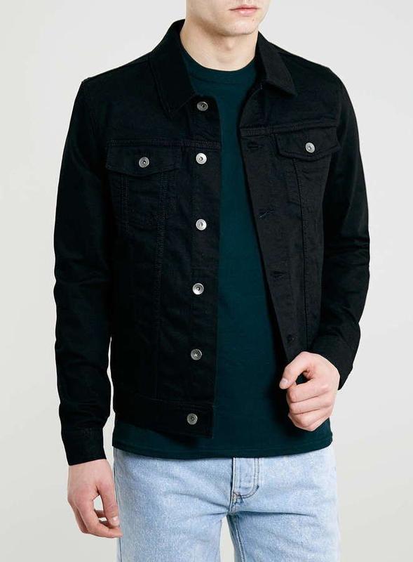 Стильна джинсова куртка topman — ціна 880 грн у каталозі Куртки Купити ...