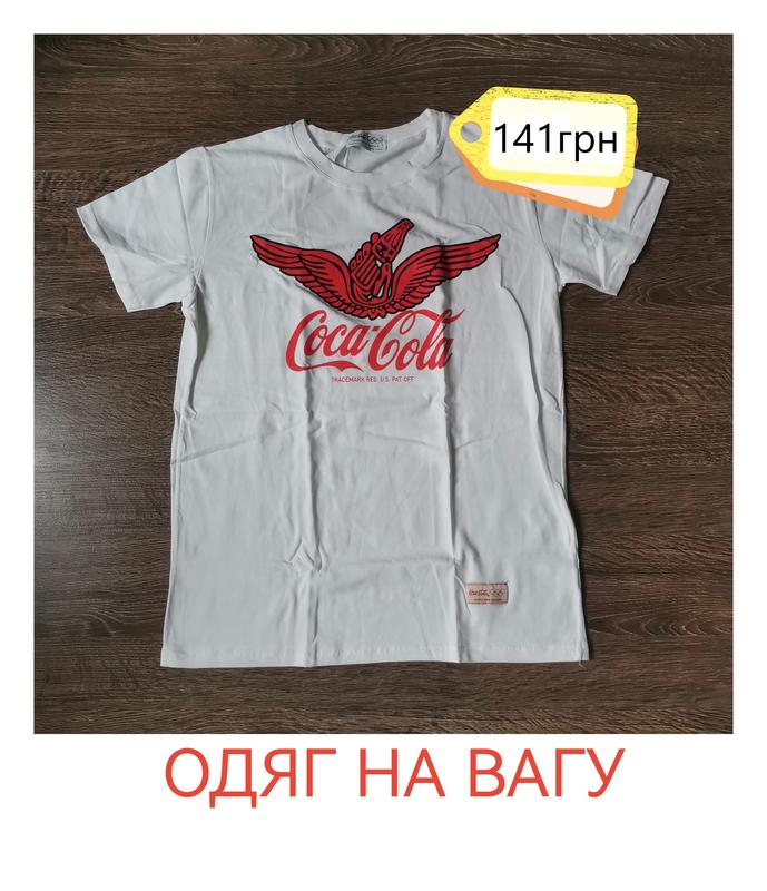 Футболка coca-cola олимпийская.произведено в италии - м — цена 141 грн ...