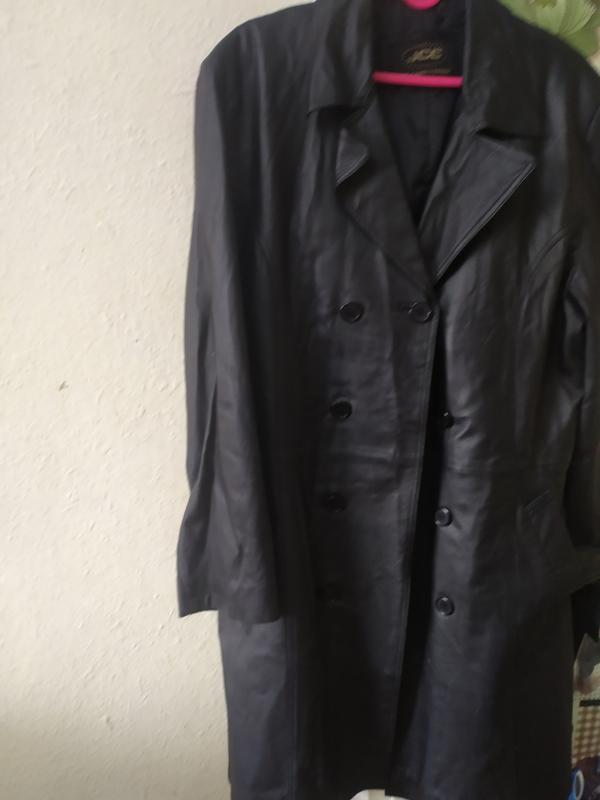 Кожаный плащ — цена 765 грн в каталоге Плащи Купить мужские вещи по доступной цене на Шафе