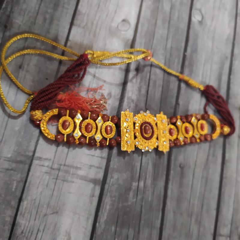 Етнічне намисто з авантюрином — ціна 450 грн у каталозі Кольє і намиста Купити аксесуари за