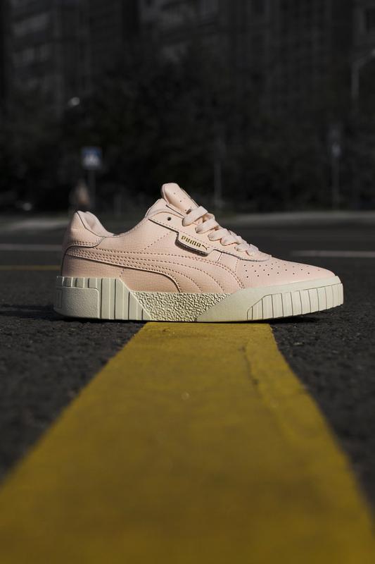 Женские кожаные розовые кеды puma cali 🆕 кеды пума — цена 1177 грн в ...