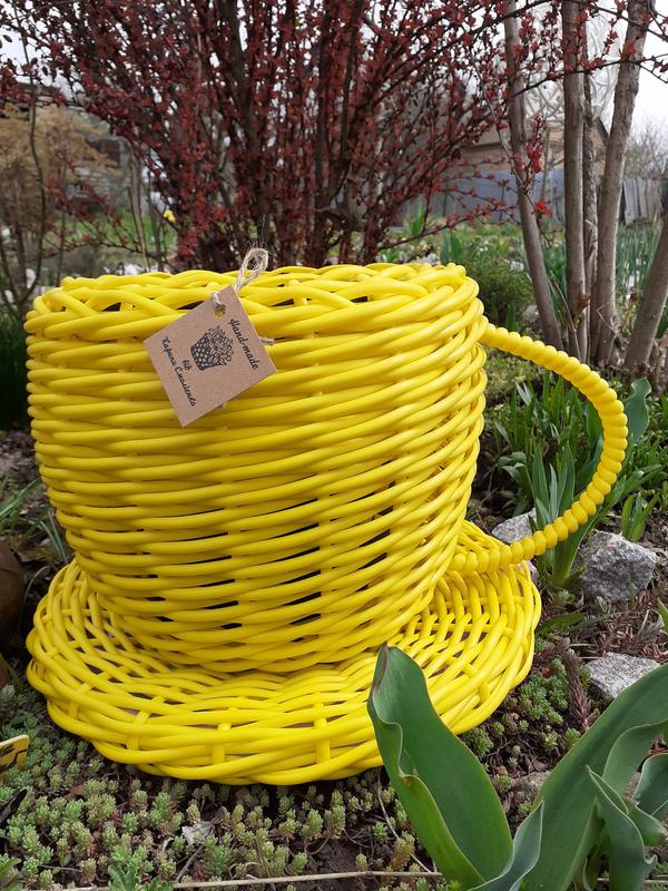 Кашпо чашка і блюдце на 5 літрів — ціна 750 грн у каталозі Кашпо Купити