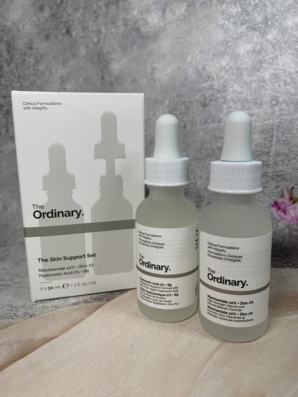 Набір the ordinary the skin set niacinamide 10% + zinc 1% 30ml ...