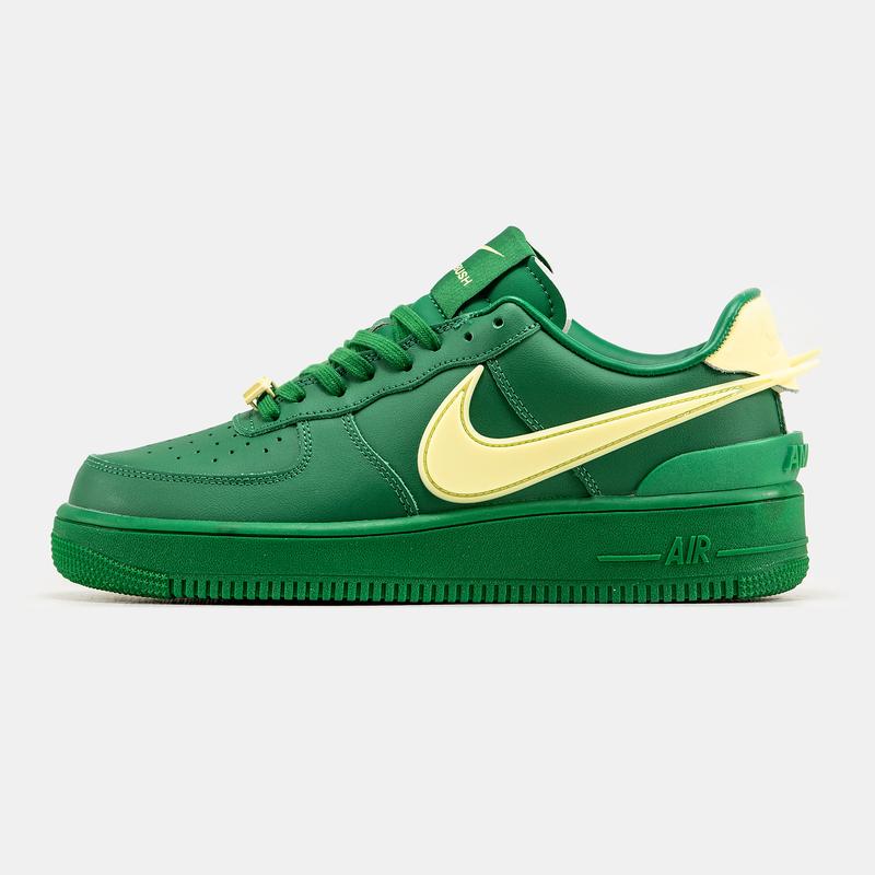 Кроссовки мужские nike air force 1 low x ambush зеленые, найк аир форс ...