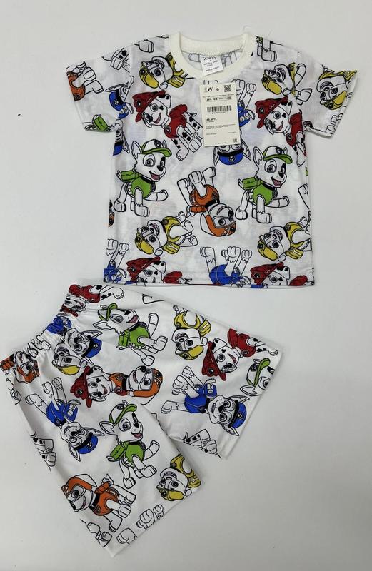 Літній костюм Zara щенячий патруль — ціна 315 грн у каталозі Повсякденні Купити дитячі речі за