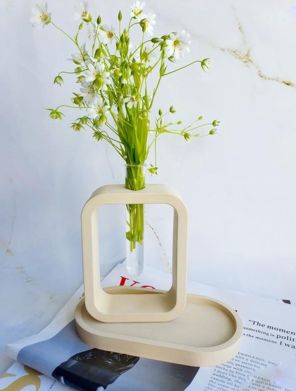 Ваза минимализм на подставке — цена 350 грн в каталоге Вазы Купить товары для дома и быта по