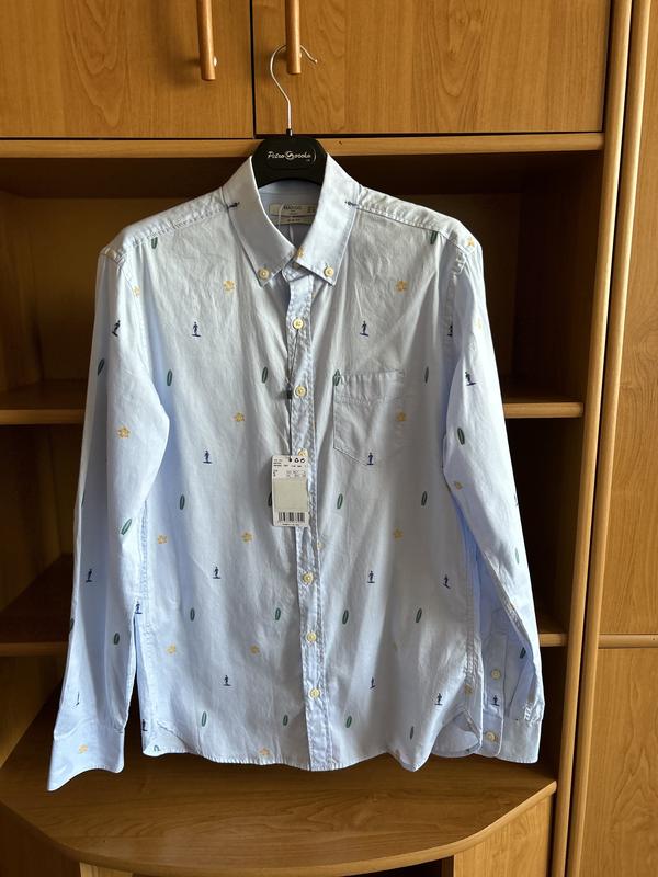 Чоловіча сорочка Mango — ціна 599 грн у каталозі Сорочки Купити