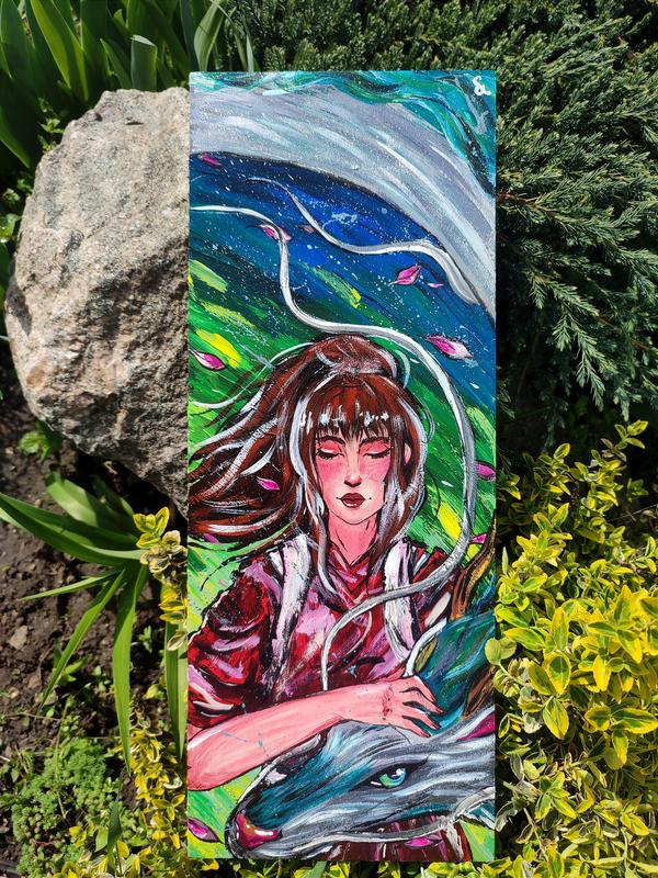 Унесенные призраками картина хаяо миядзаки — ціна 500 грн у каталозі Картини Купити товари для