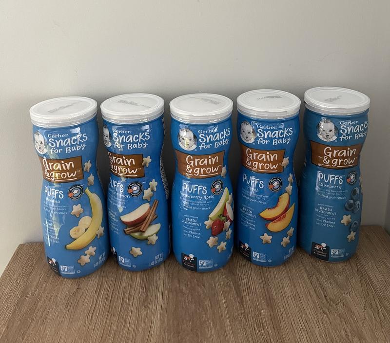 Gerber, гербер , снеки, puffs, пафи, пафс, печиво, галети, — ціна 190 ...