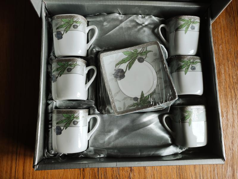 Кавовий сервіз на 6 персон — ціна 1200 грн у каталозі Чайні сервізи Купити товари для дому та