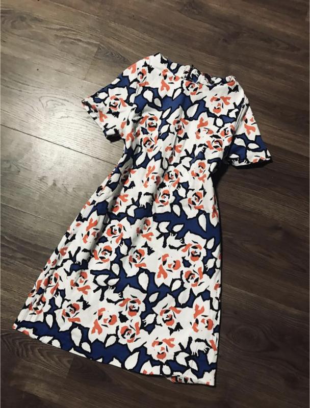 Красивий принт шикарне плаття — ціна 250 грн у каталозі Короткі сукні Купити жіночі речі за