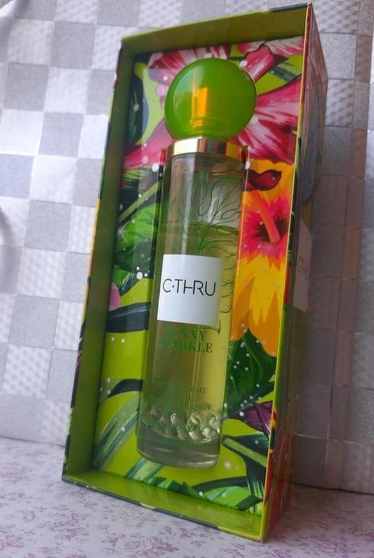 Туалетна вода c-thru sunny sparkle 50 ml лимон бергамот зелён чай роза ...