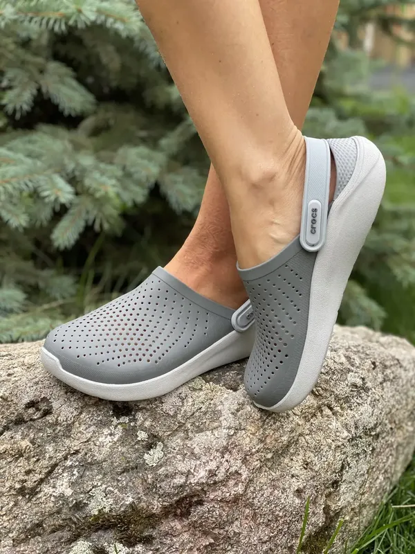 Крокс crocs literide clog, кроксы серые лайт райд — цена 1550 грн в ...