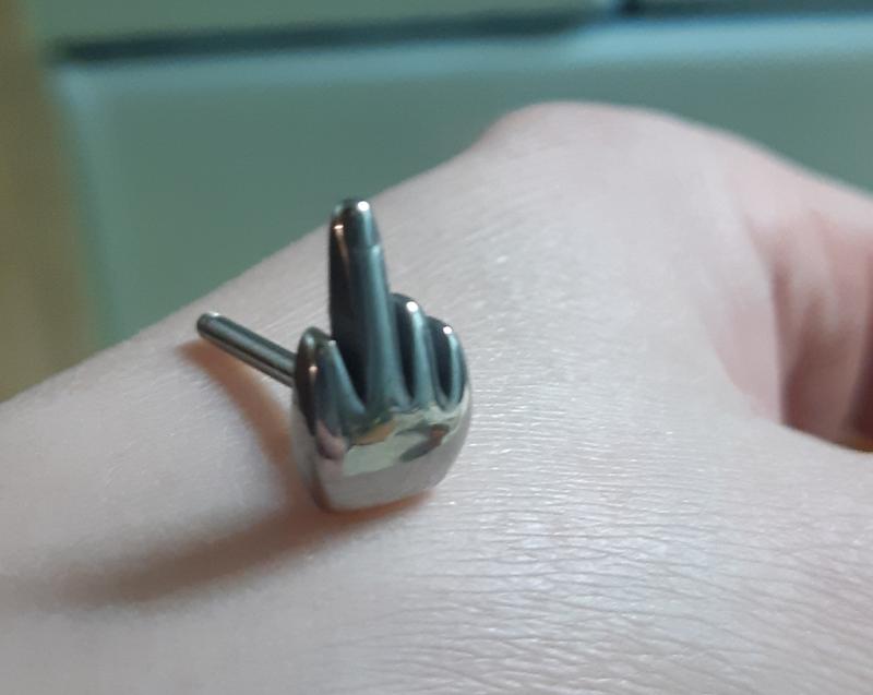 Пірсінг 👅😋 — ціна 80 грн у каталозі Сережки для пірсингу Купити аксесуари за доступною ціною на