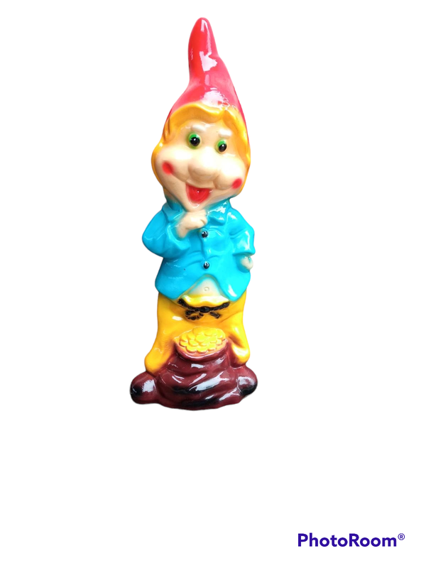 Садова фігура гном з грошима — ціна 350 грн у каталозі Статуетки Купити товари для дому та