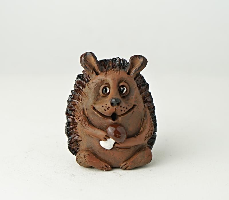 Фигурка ежика подарок ежик — цена 51 грн в каталоге Статуэтки Купить товары для дома и быта по