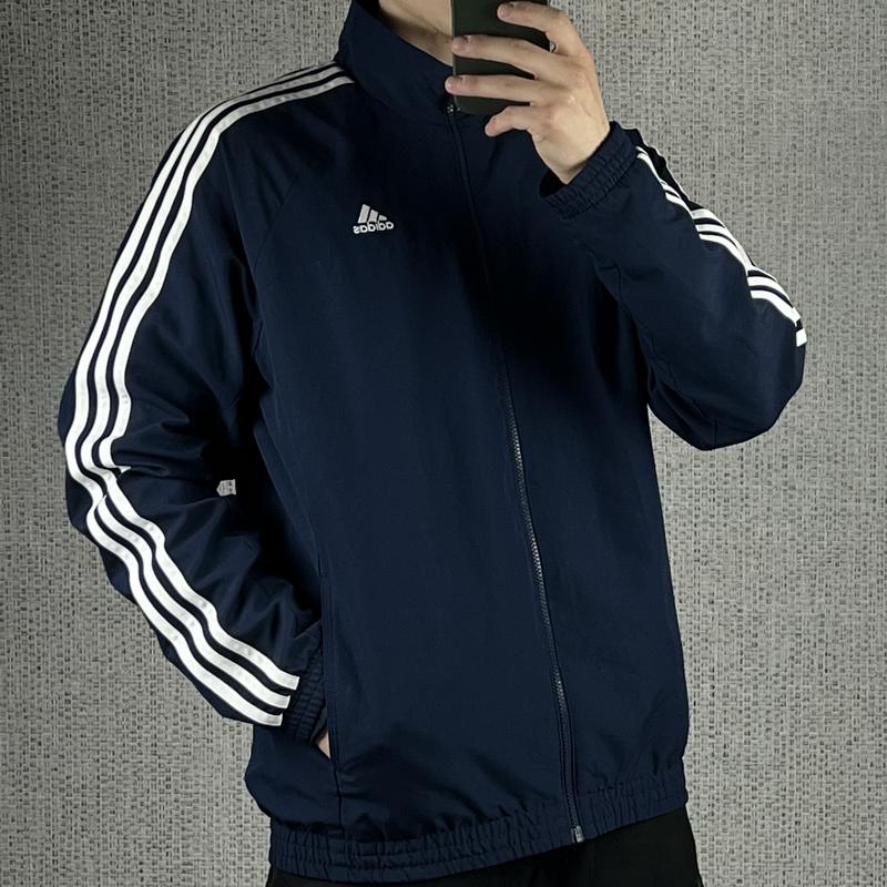 Adidas jacket адидас олимпийка спортивная кофта ветровка — цена 740 грн ...